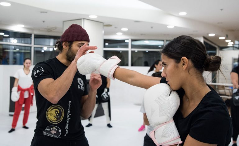 Learn the technique for blocking punches in a fight